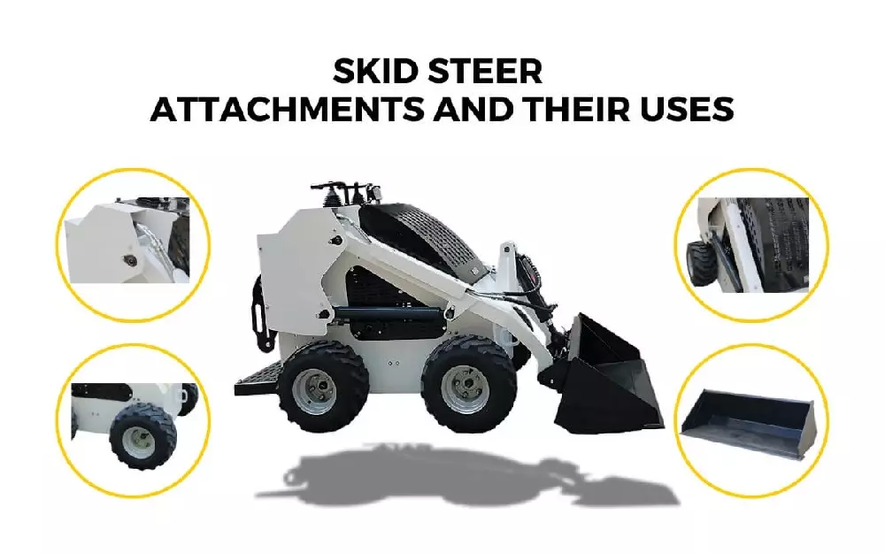 skid steer attachments and their uses - BISON machinery